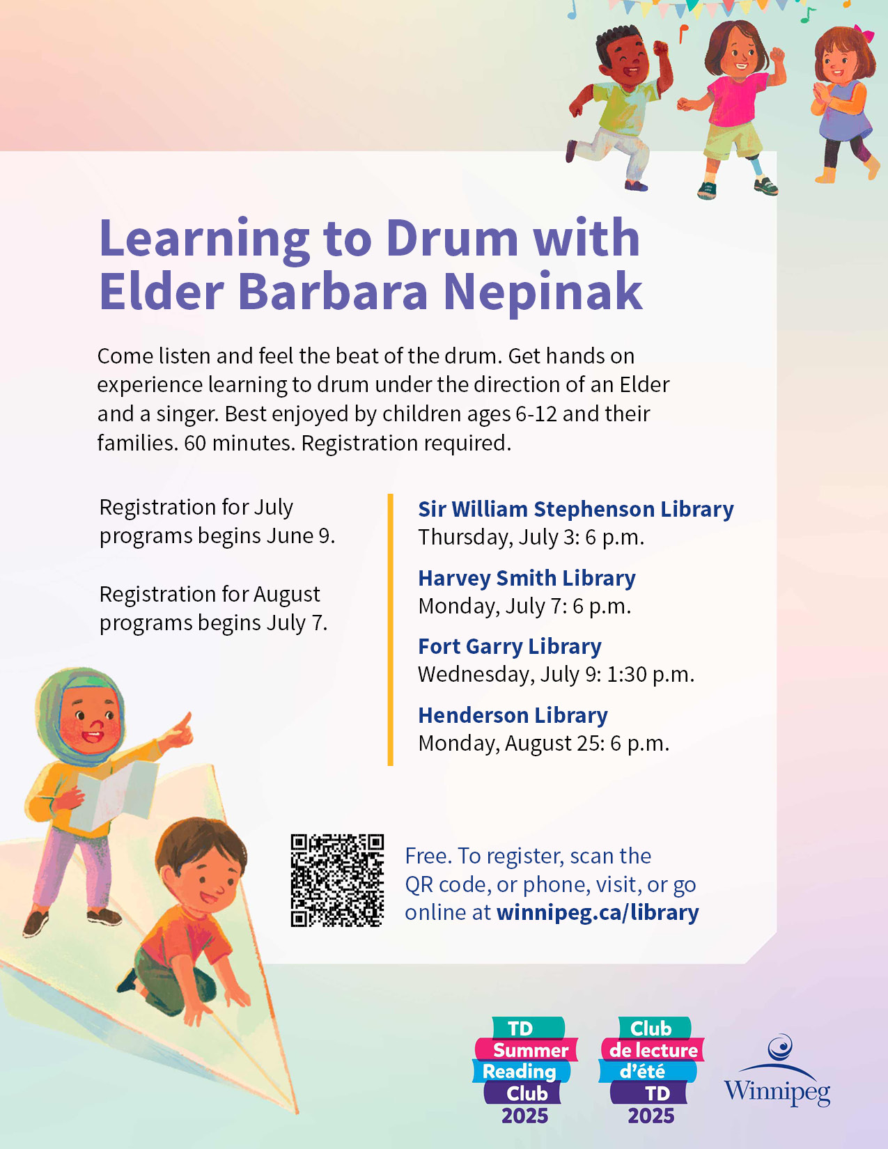 Program & Event Poster - Winnipeg Public Library - City of Winnipeg
