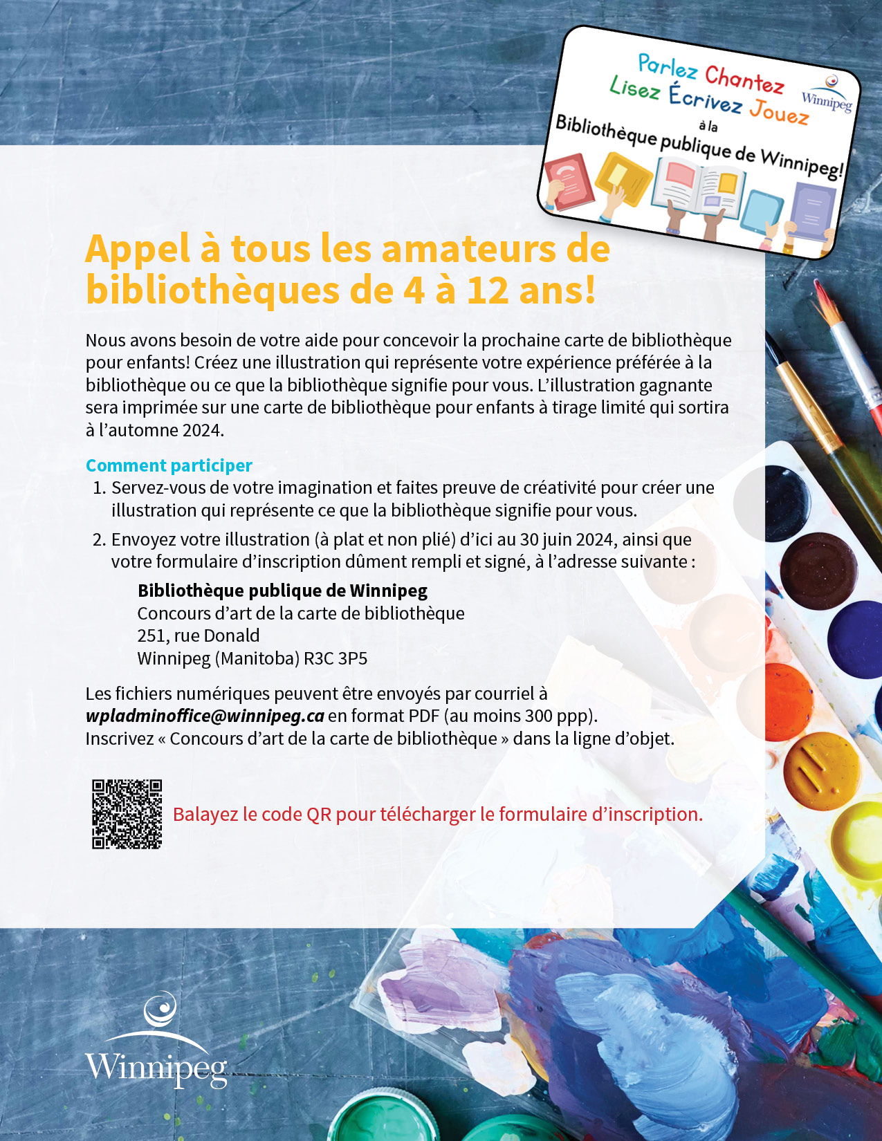 Program & Event Poster - Winnipeg Public Library - City of Winnipeg