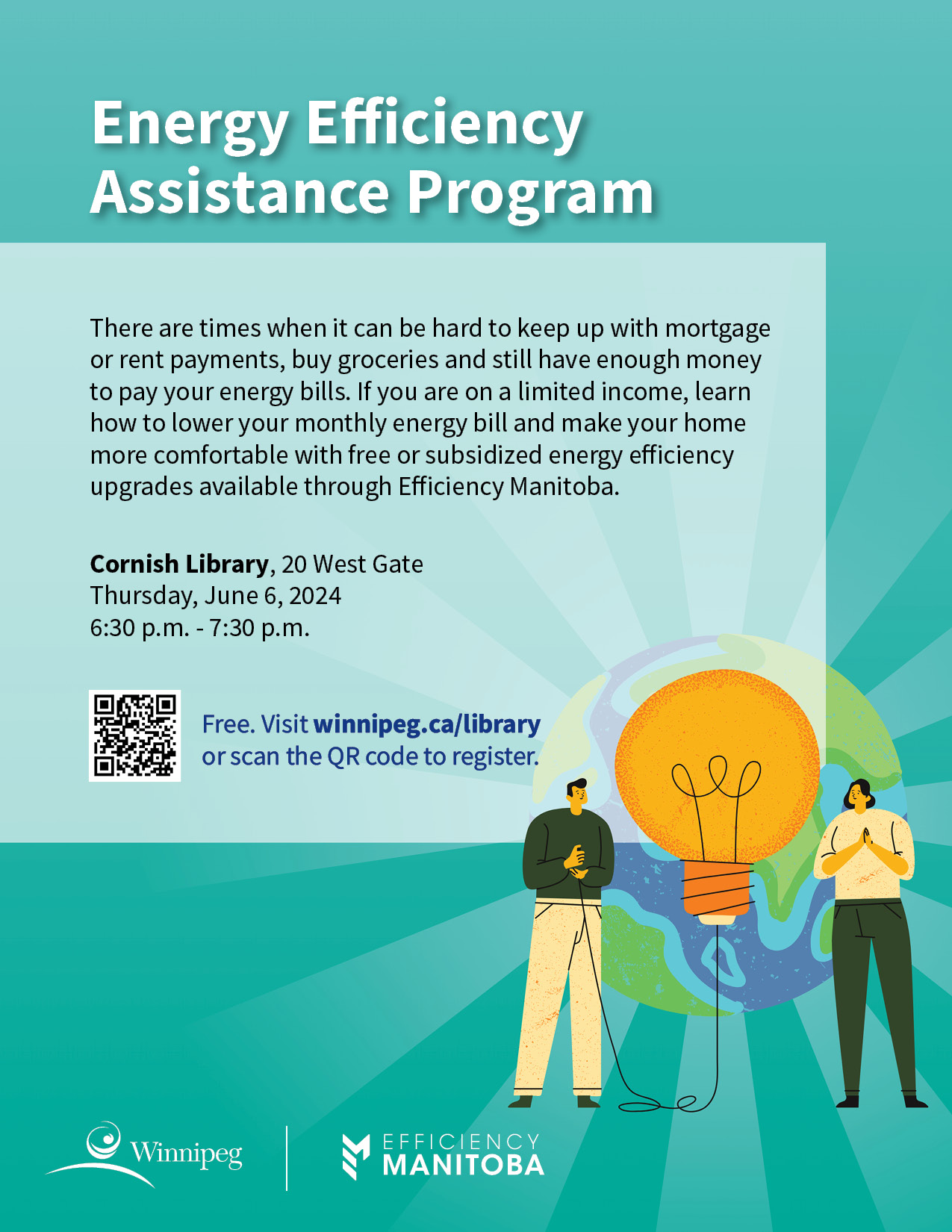 Program & Event Poster - Winnipeg Public Library - City of Winnipeg