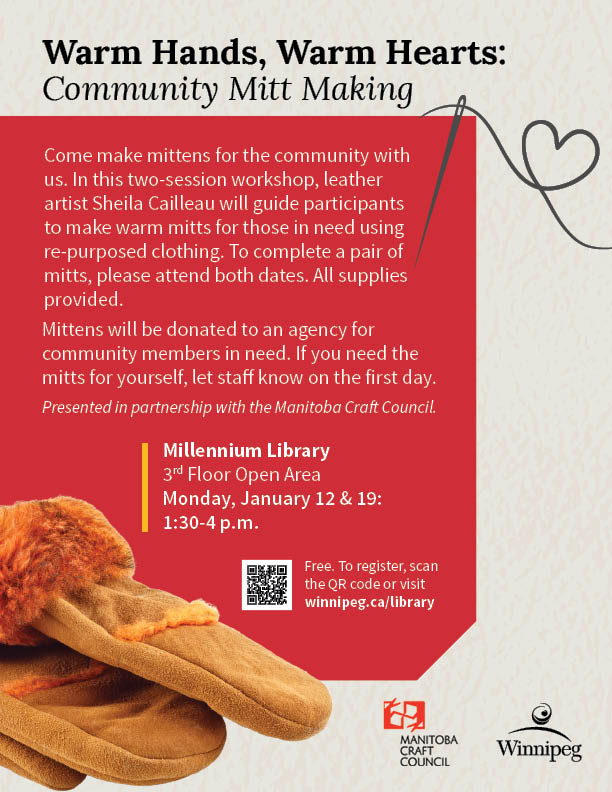 Program & Event Poster - Winnipeg Public Library - City of Winnipeg